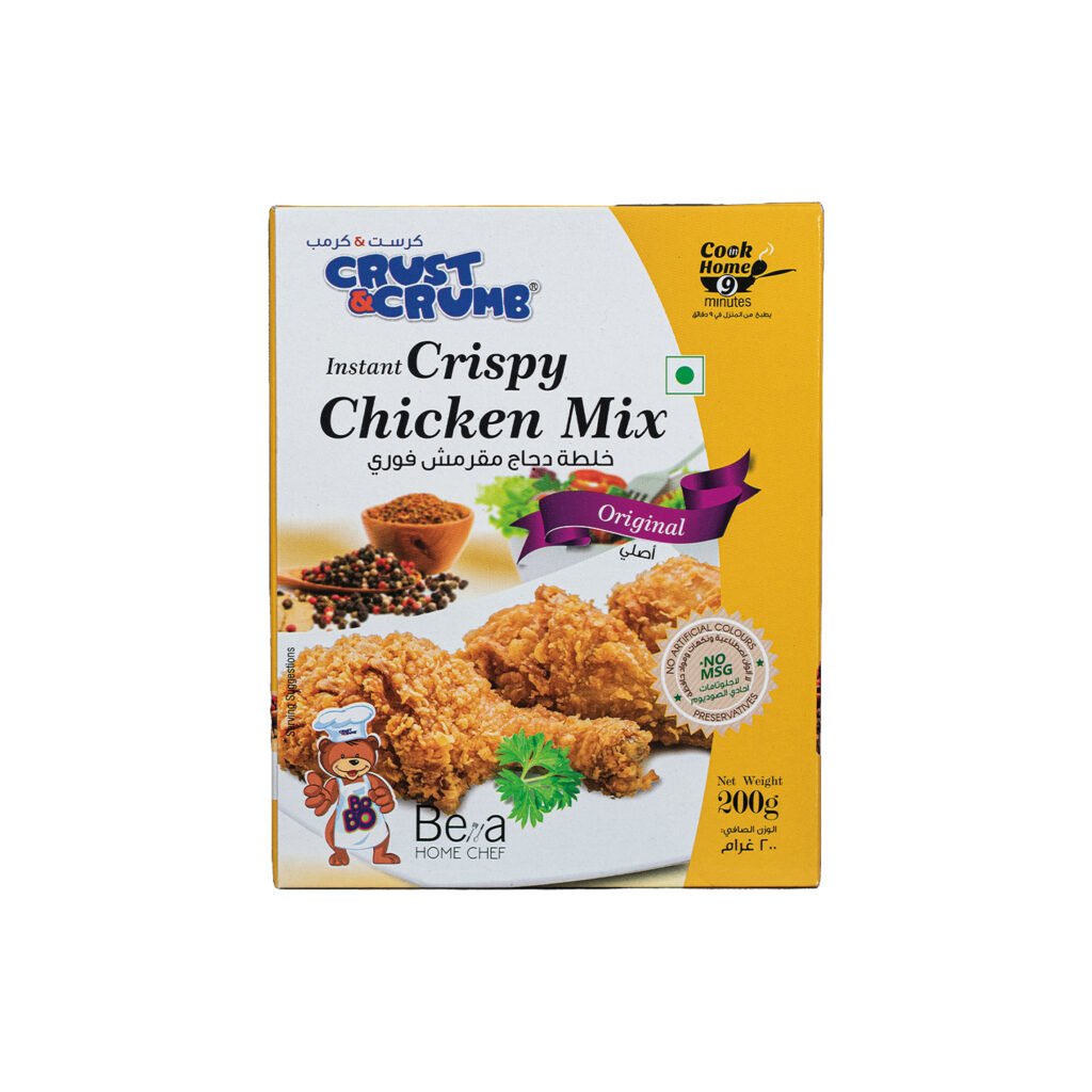 Crust & Crumb Crispy Chicken mix Original 200gm - Shree Devi Enterprises