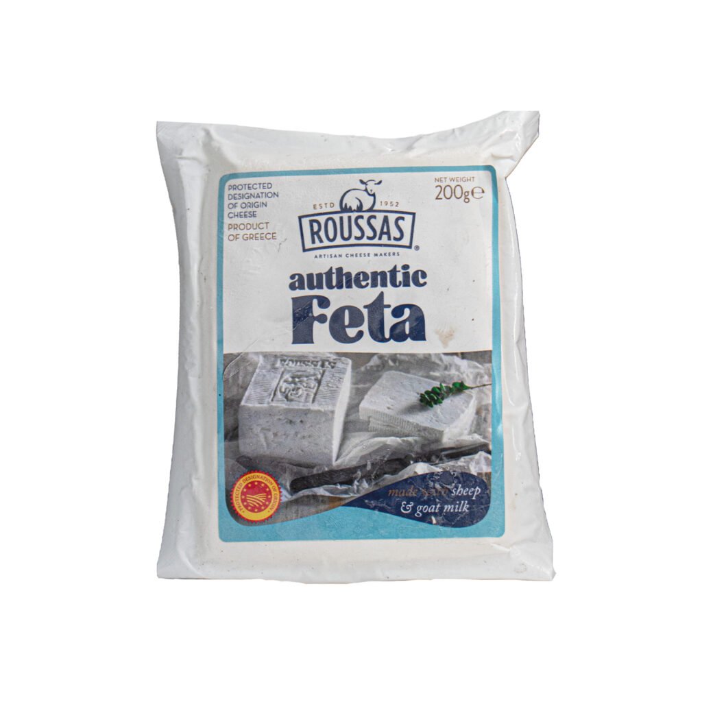 Roussas Authentic Feta 200gm Cheese - Shree Devi Enterprises